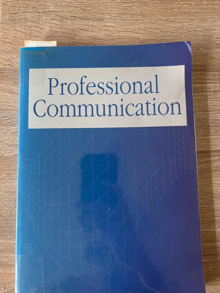 Professional Communication Textbook, Hobbies & Toys, Books & Magazines ...