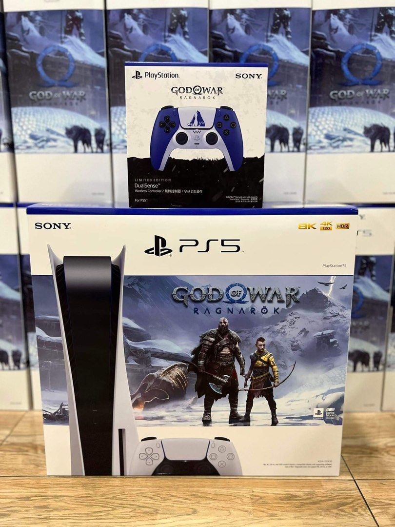 PS5 Disc Version God of War Ragnarok edition, Video Gaming, Video Game ...