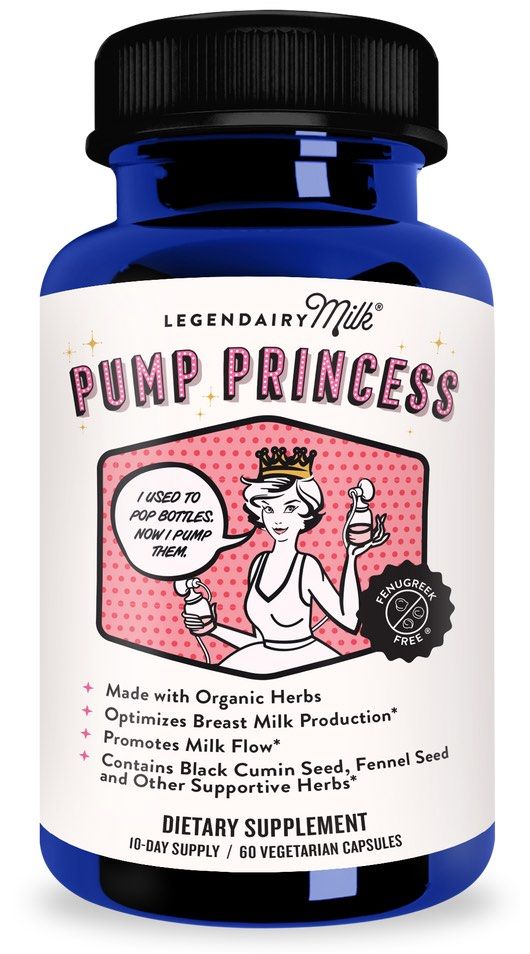 Pump Princess (Legendairy Milk) 180 capsules, Babies & Kids, Nursing ...