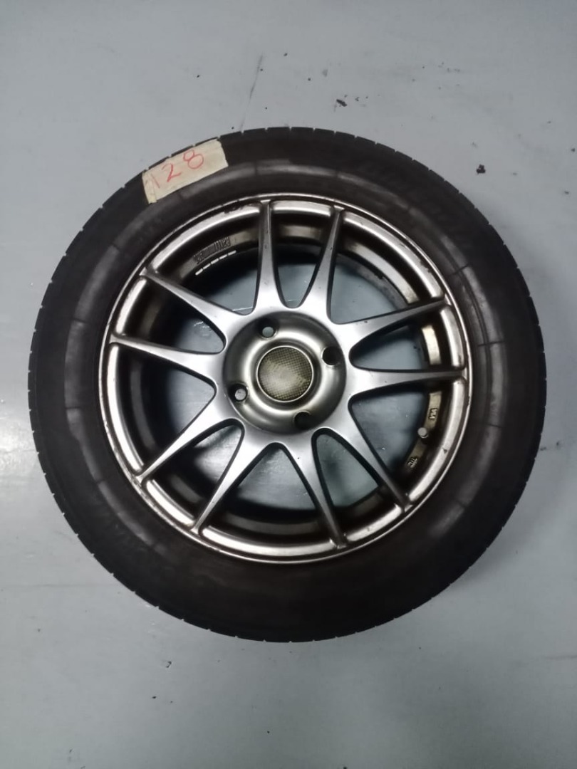 Ralliart racing Tyre and Rim Set, Car Accessories, Tyres & Rims on ...