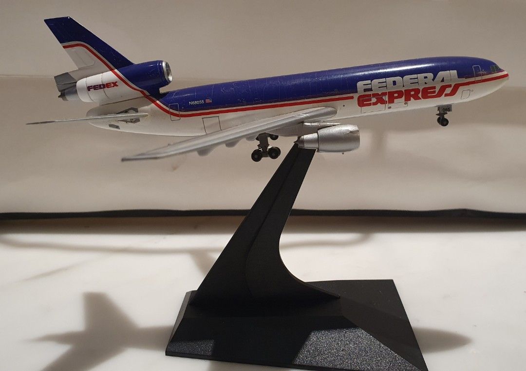 RARE Dragon Wings 55728 McDonnell Douglas DC-10 Diecast Model Federal ...