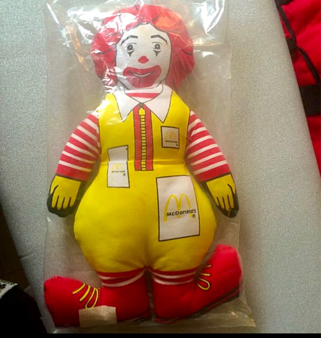 Rare Ronald plush from USA Mc ., Hobbies & Toys, Memorabilia ...