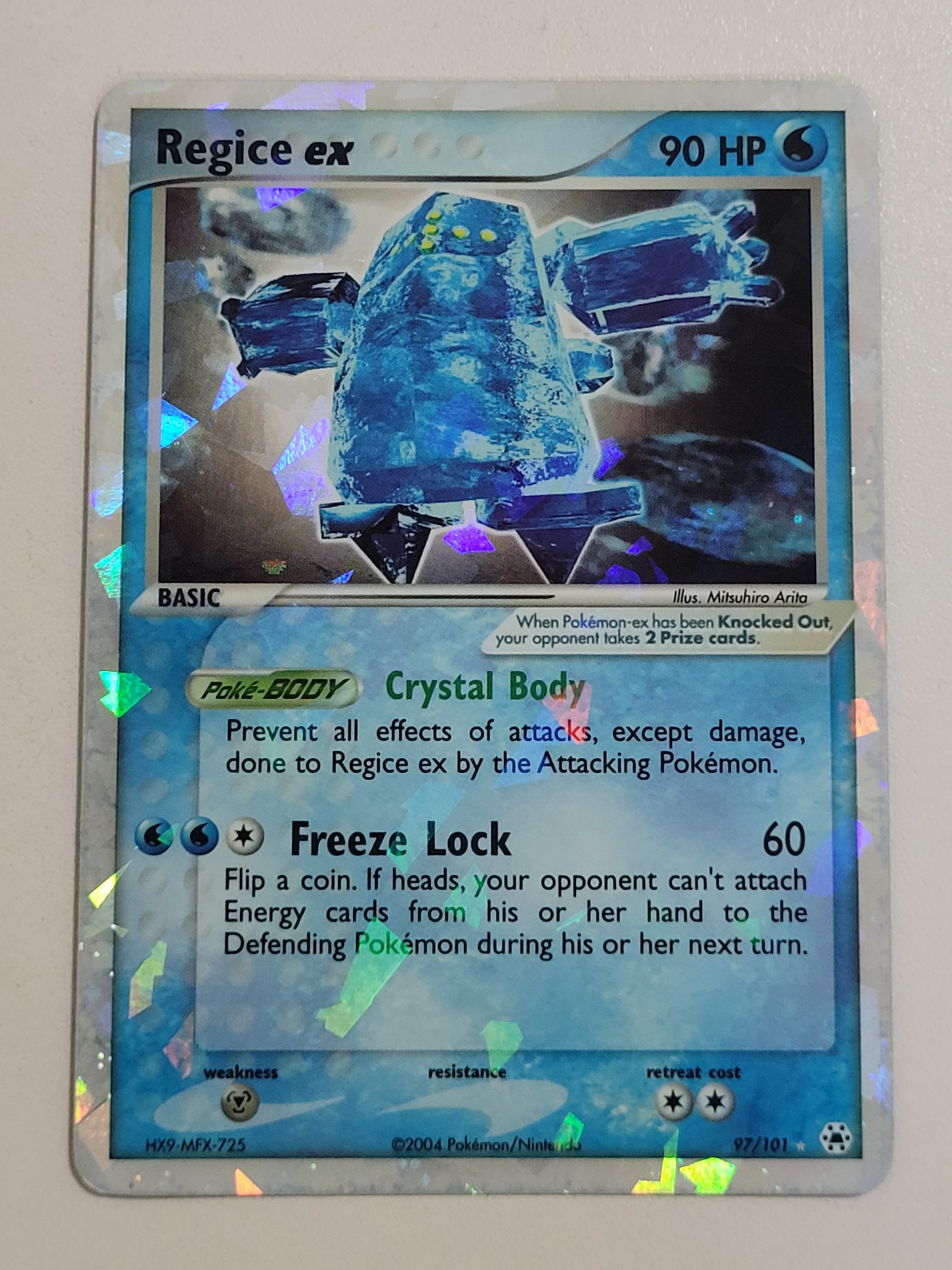 Regice ex - Hidden Legends, Hobbies & Toys, Toys & Games on Carousell