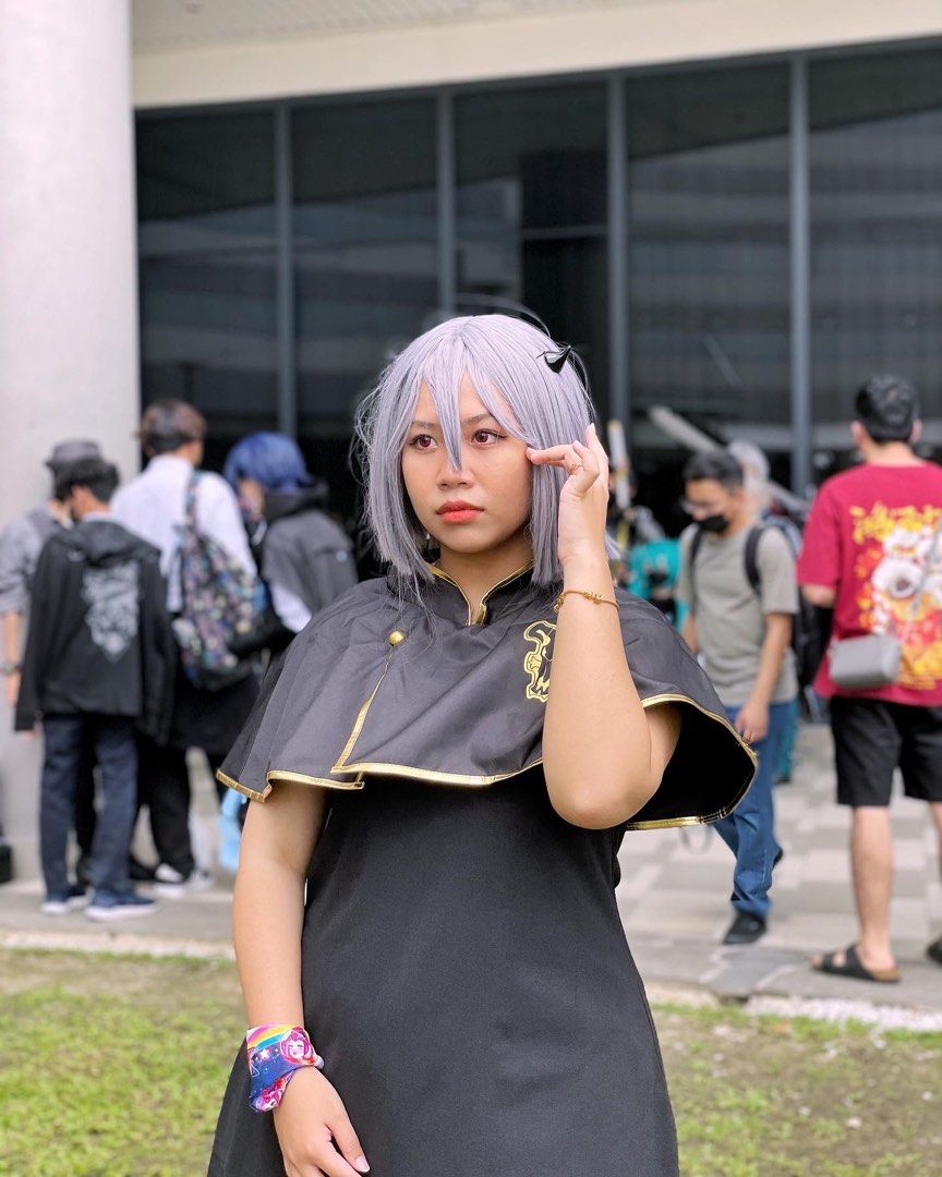 [RENT] Secre Swallowtail Nero Cosplay Costume Black Clover, Hobbies ...