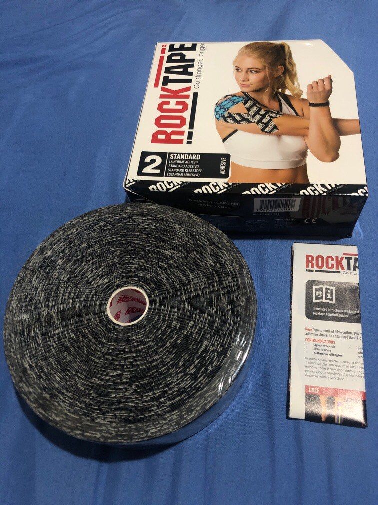 Rock Tape, Health & Nutrition, Braces, Support & Protection on Carousell