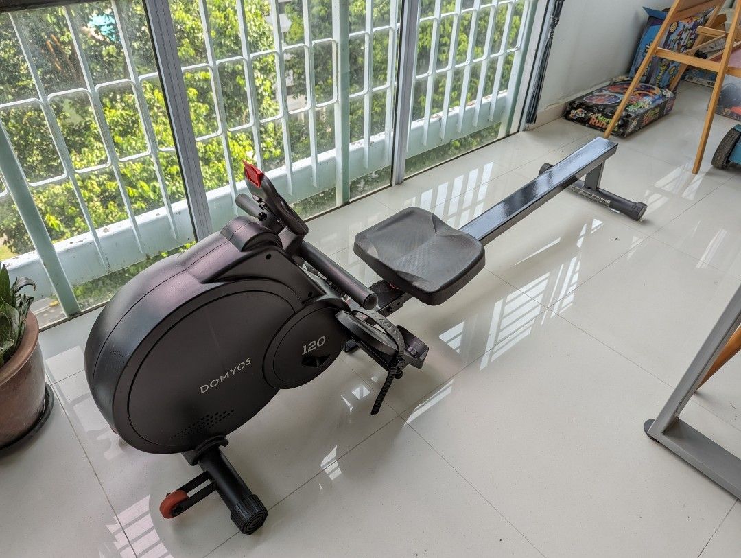 Rowing machine Decathlon domyos 120, Sports Equipment, Exercise ...