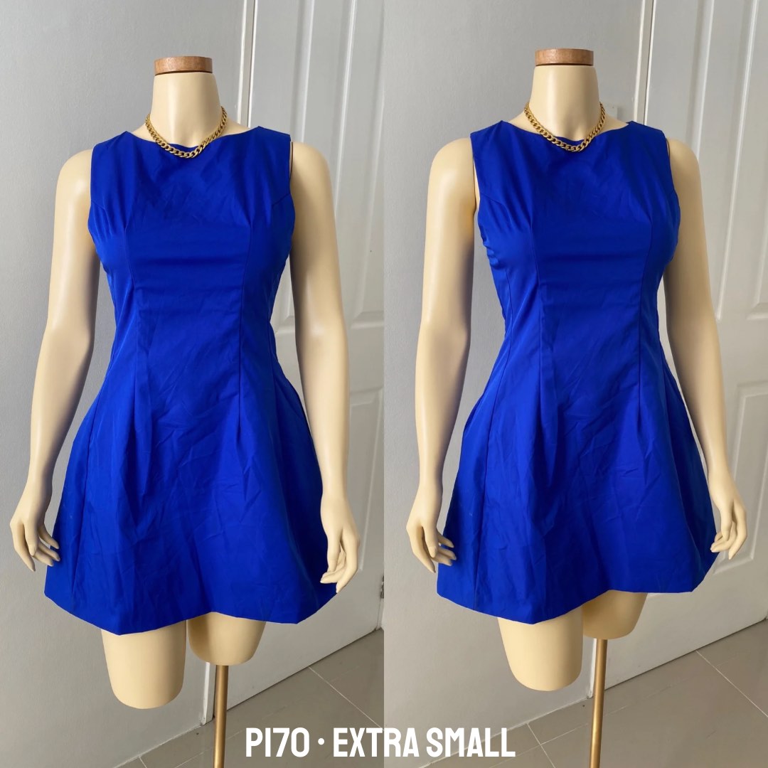 Royal Blue mini dress, Women's Fashion, Dresses & Sets, Dresses on ...