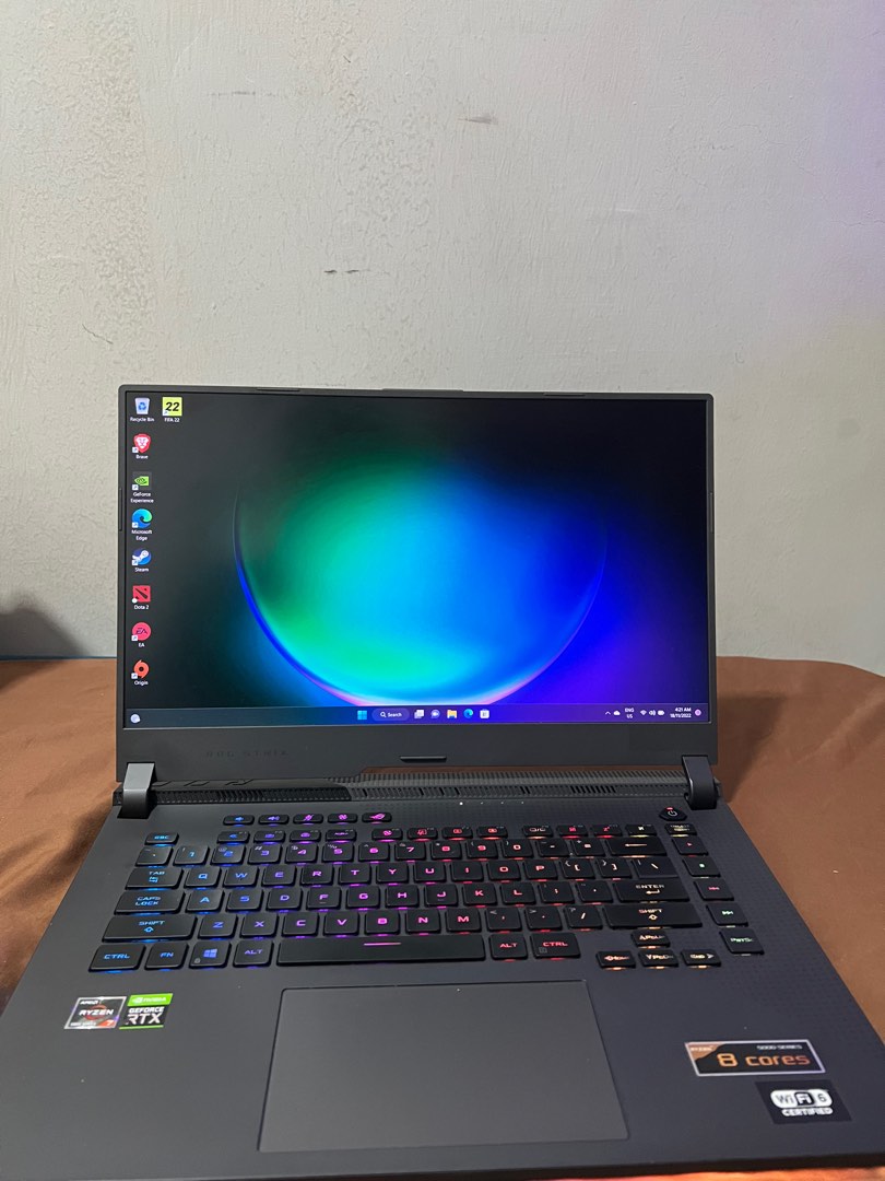 RTX 3070 ASUS ROG STRIX G15 GAMING LAPTOP WITH 300hz Screen Refresh ...
