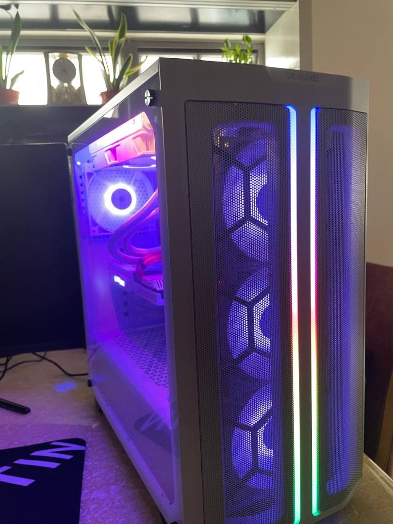 Rtx 3070 white gaming pc + 240 hz monitor, Computers & Tech, Desktops ...