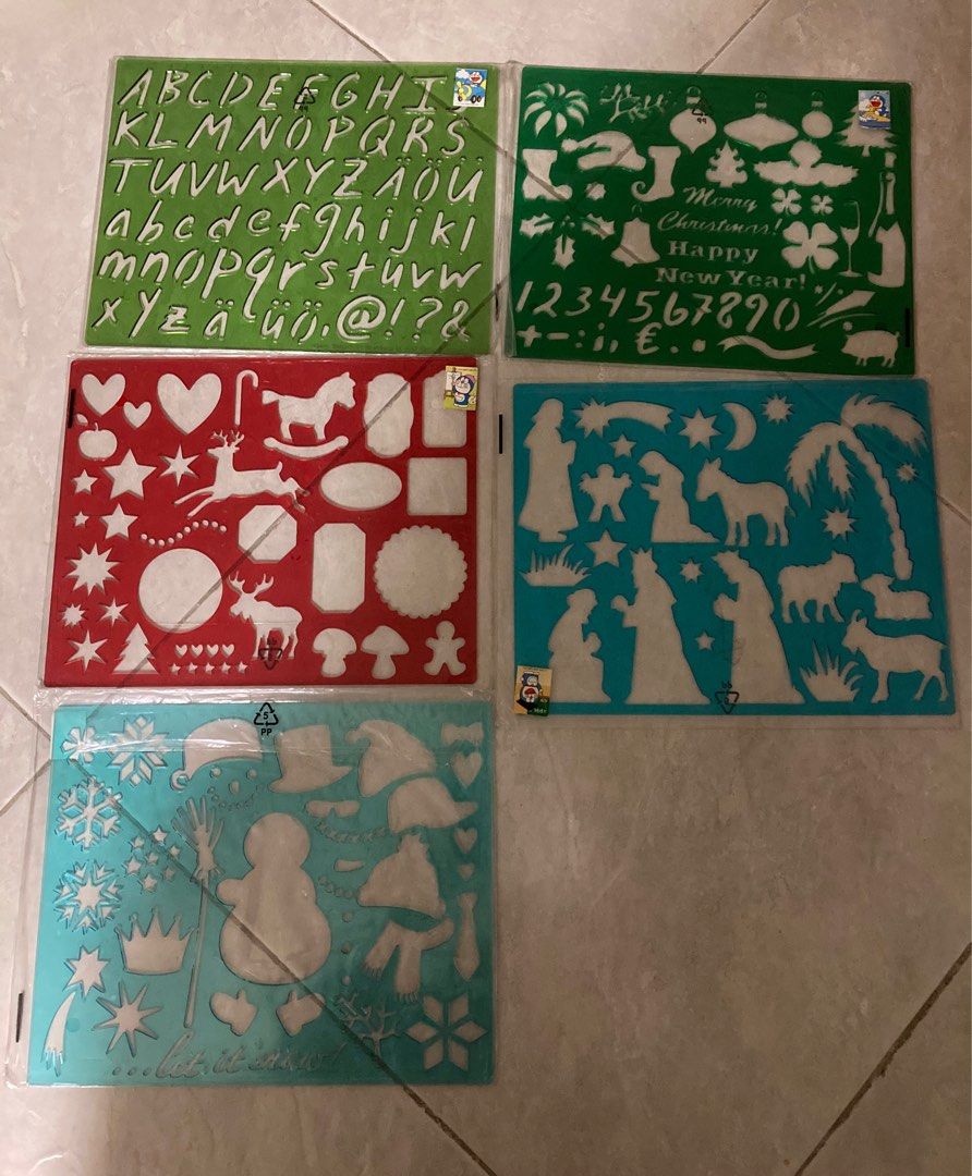 Rulers (letters, alphabets, graphics), 興趣及遊戲, 手作＆自家設計, 工藝用品及工具 - Carousell