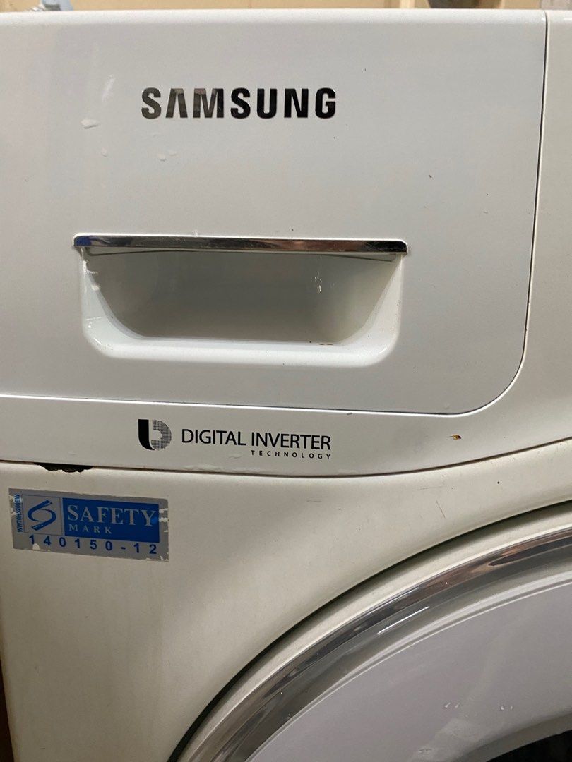 Samsung 7kg 3Ticks Digital Inverter Front Loading Washing Machine, TV ...
