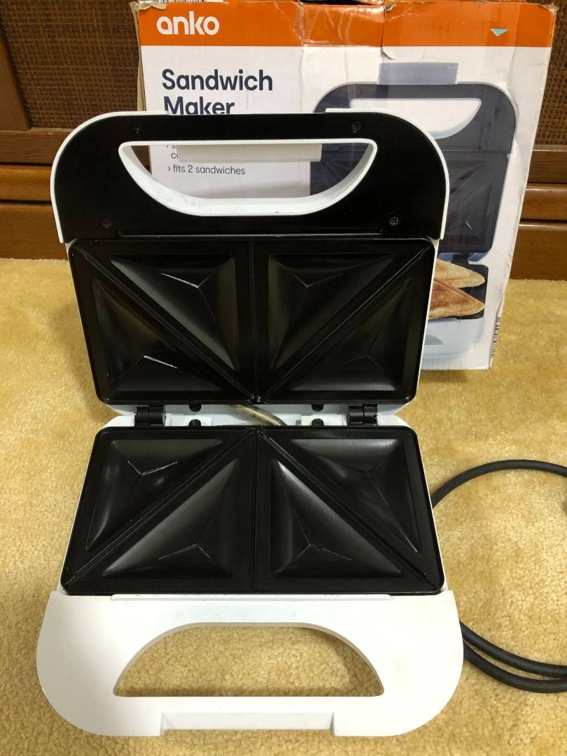 Sandwich Maker (Anko), Furniture & Home Living, Kitchenware & Tableware ...