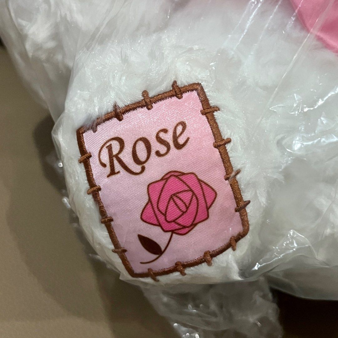 Sanrio Cinna Cinnamoroll Pinky Pink Ribbon Rose Big Large Plush Plushy ...