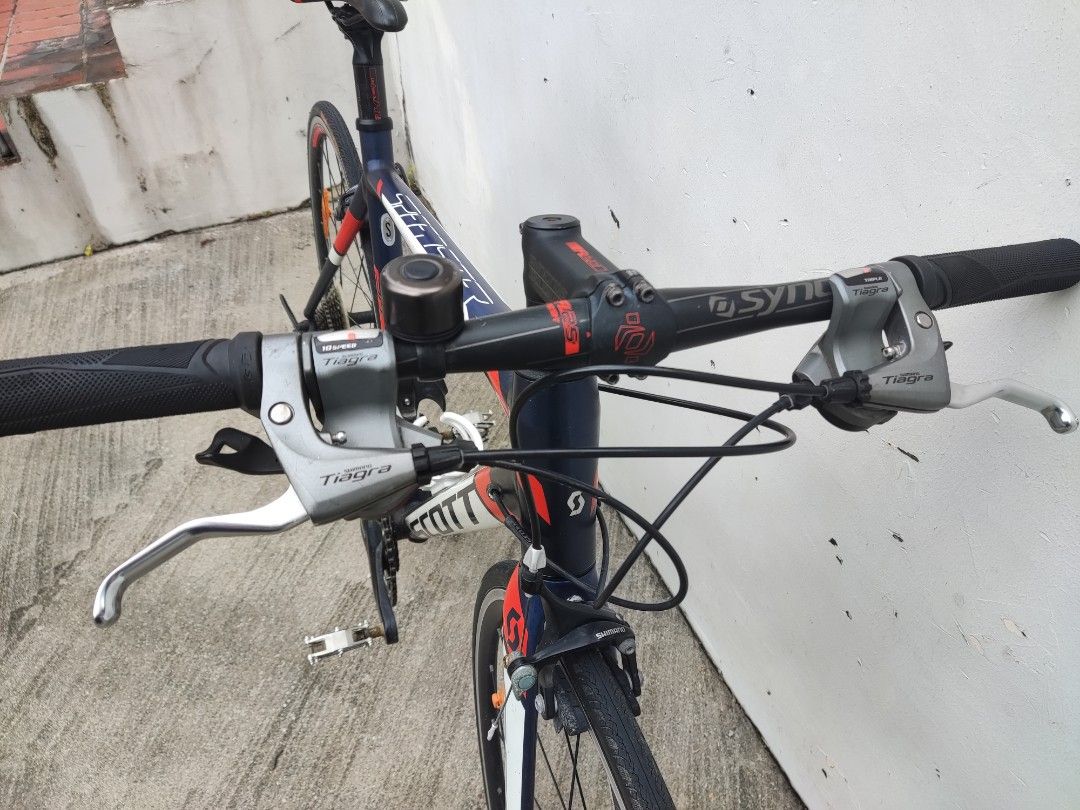 Scott Speedster 20 Shimano 105 Flat bar road bike Hybrid Bicycle ...