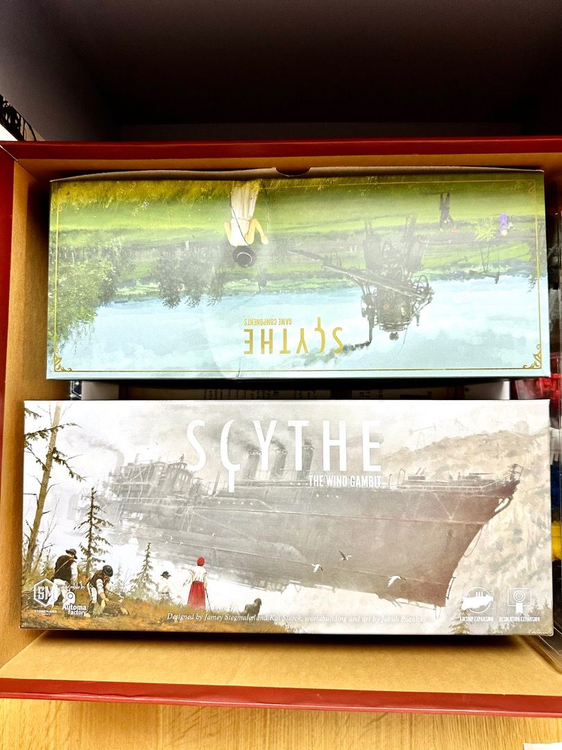 Scythe board game + expansions and extras, Hobbies & Toys, Toys & Games ...