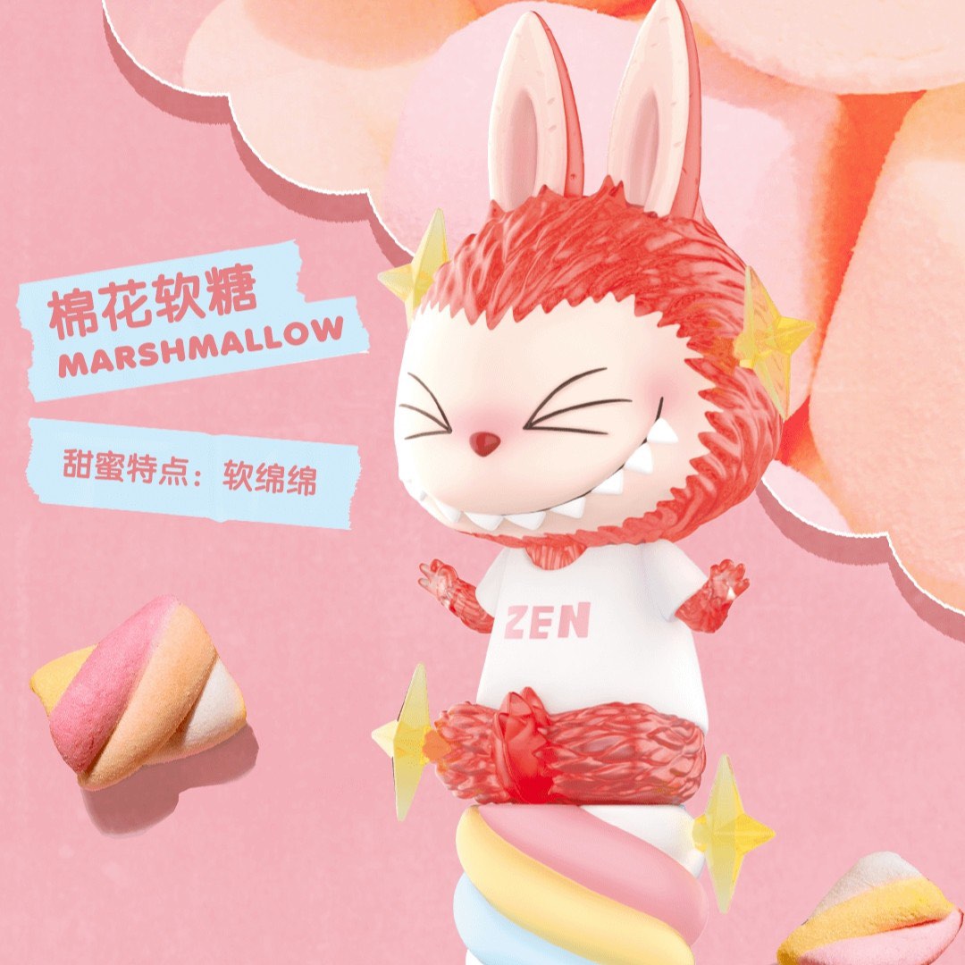 [sealed] popmart labubu rainbow marshmallow candy series, Hobbies ...