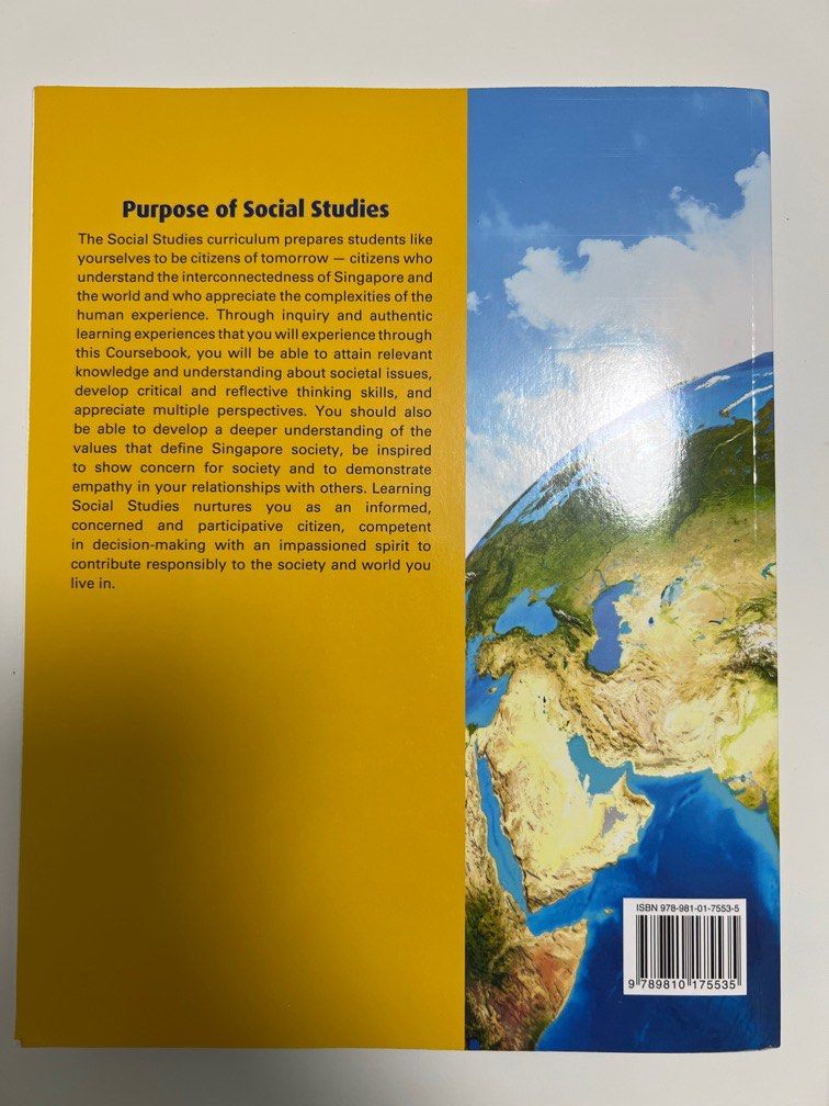 Sec3-4 Social Studies textbook (the newest version), Hobbies & Toys ...
