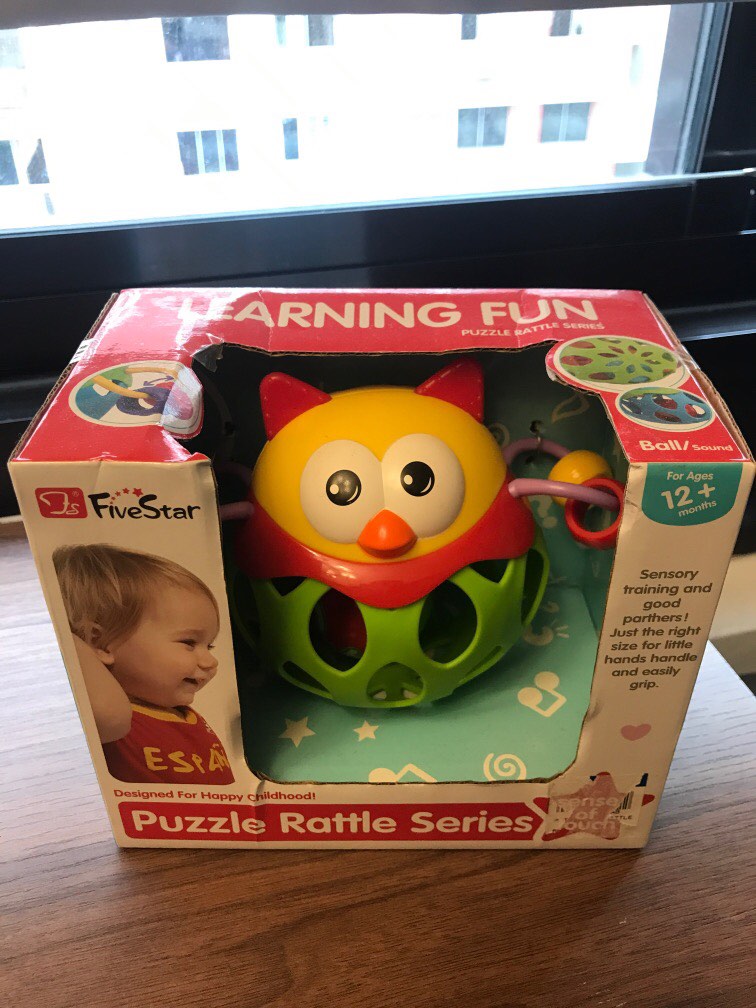 Sensory Puzzle Rattle, Babies & Kids, Infant Playtime on Carousell