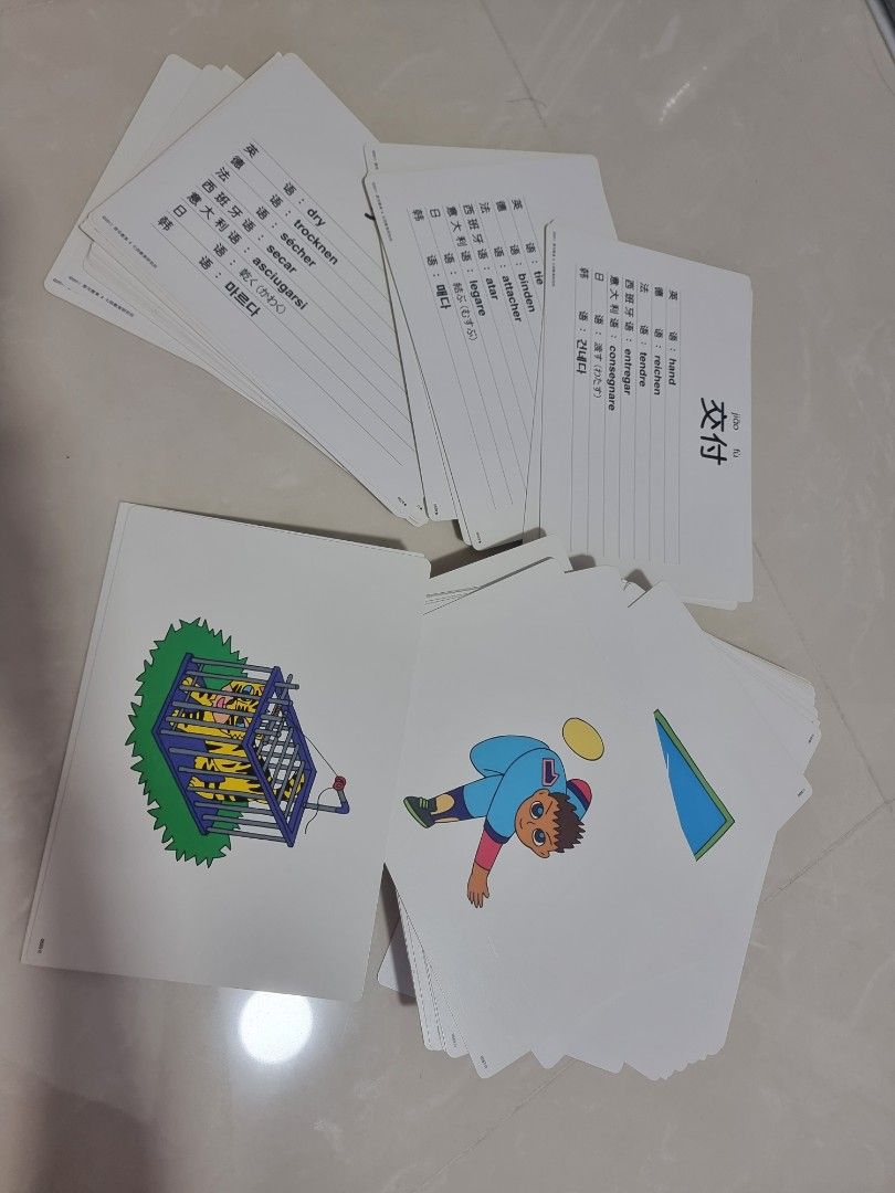 Shichida full set 1800 + dots flashcards + homemade flashcards and more, Hobbies & Toys, Books ...