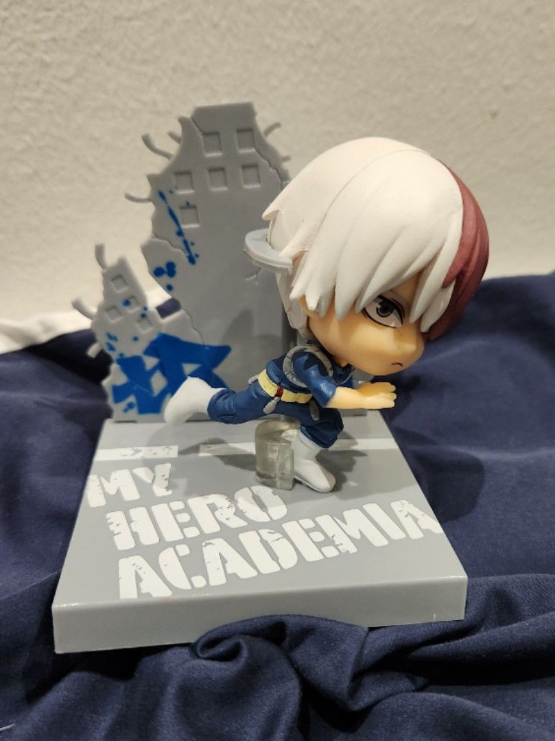 Shoto Todoroki figure with box / My Hero Academia Kyun Chara Shoto ...