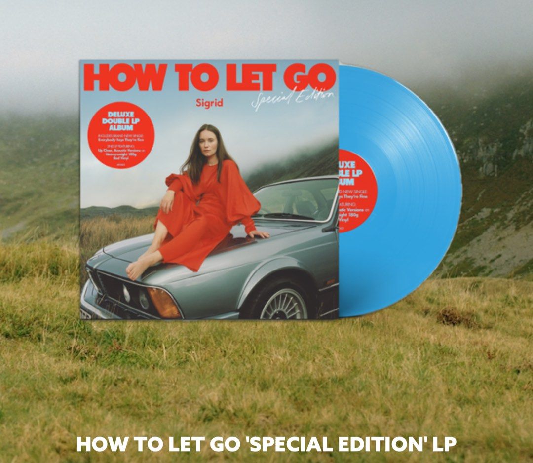 SIGRID HOW TO LET GO SPECIAL EDITION BLUE VINYL, Looking For on Carousell