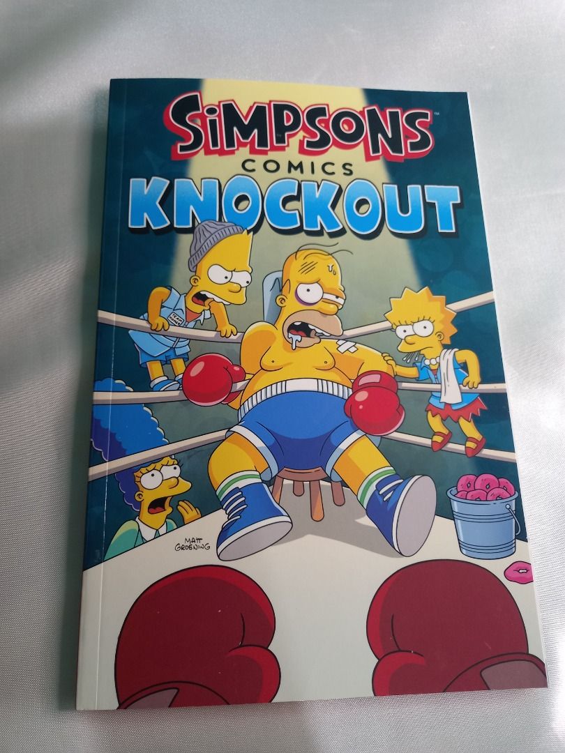SIMPSONS COMICS "KNOCK OUT", Hobbies & Toys, Books & Magazines, Comics ...