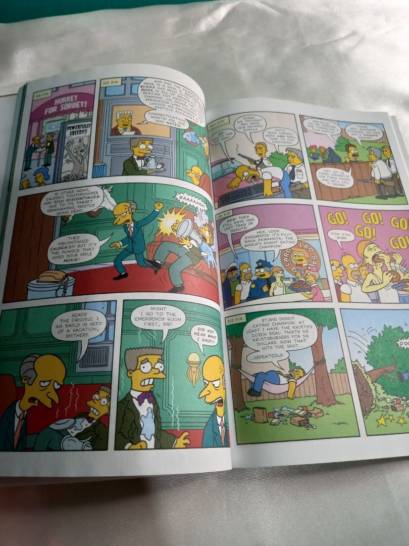 SIMPSONS COMICS "KNOCK OUT", Hobbies & Toys, Books & Magazines, Comics ...