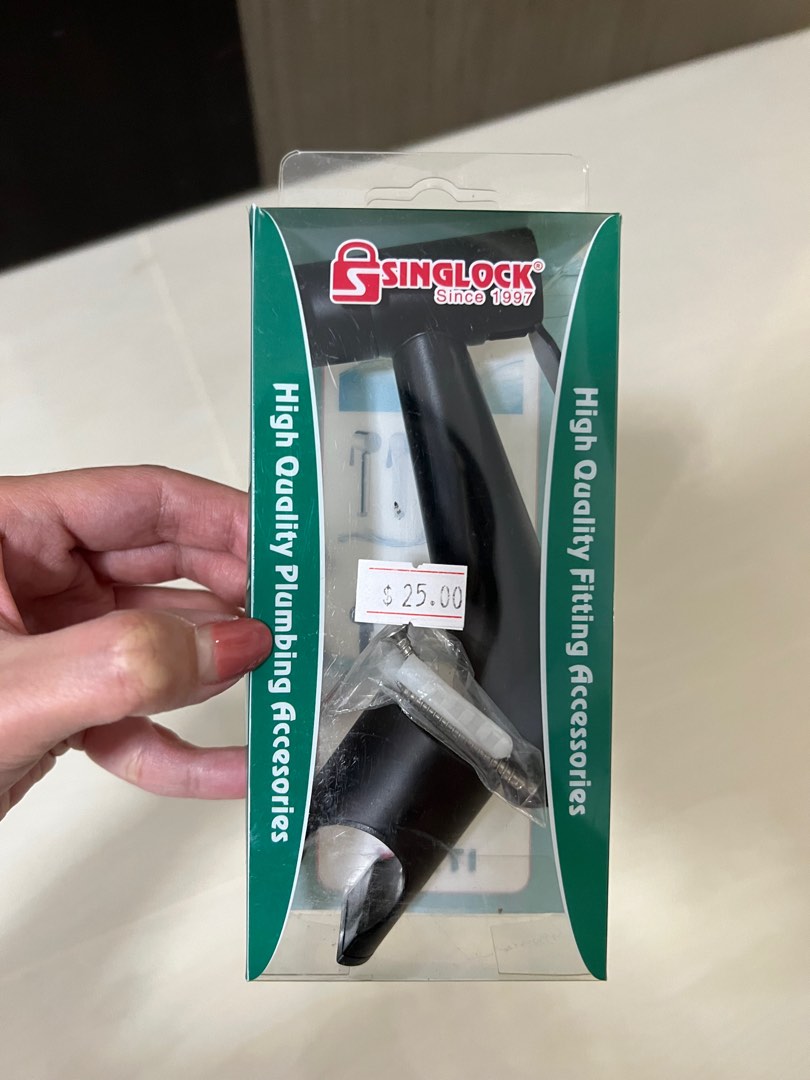 Singlock shower tap (plumbing), Furniture & Home Living, Bathroom ...