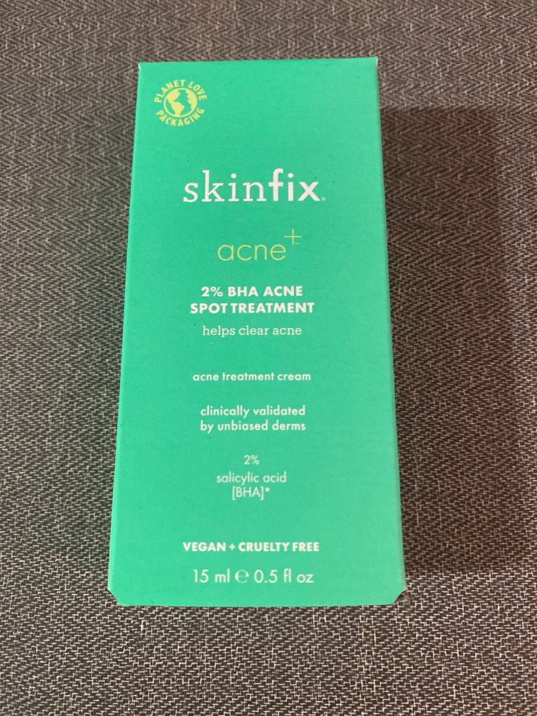 Skinfix acne 2% BHA Acne spot treatment, Beauty & Personal Care, Face ...