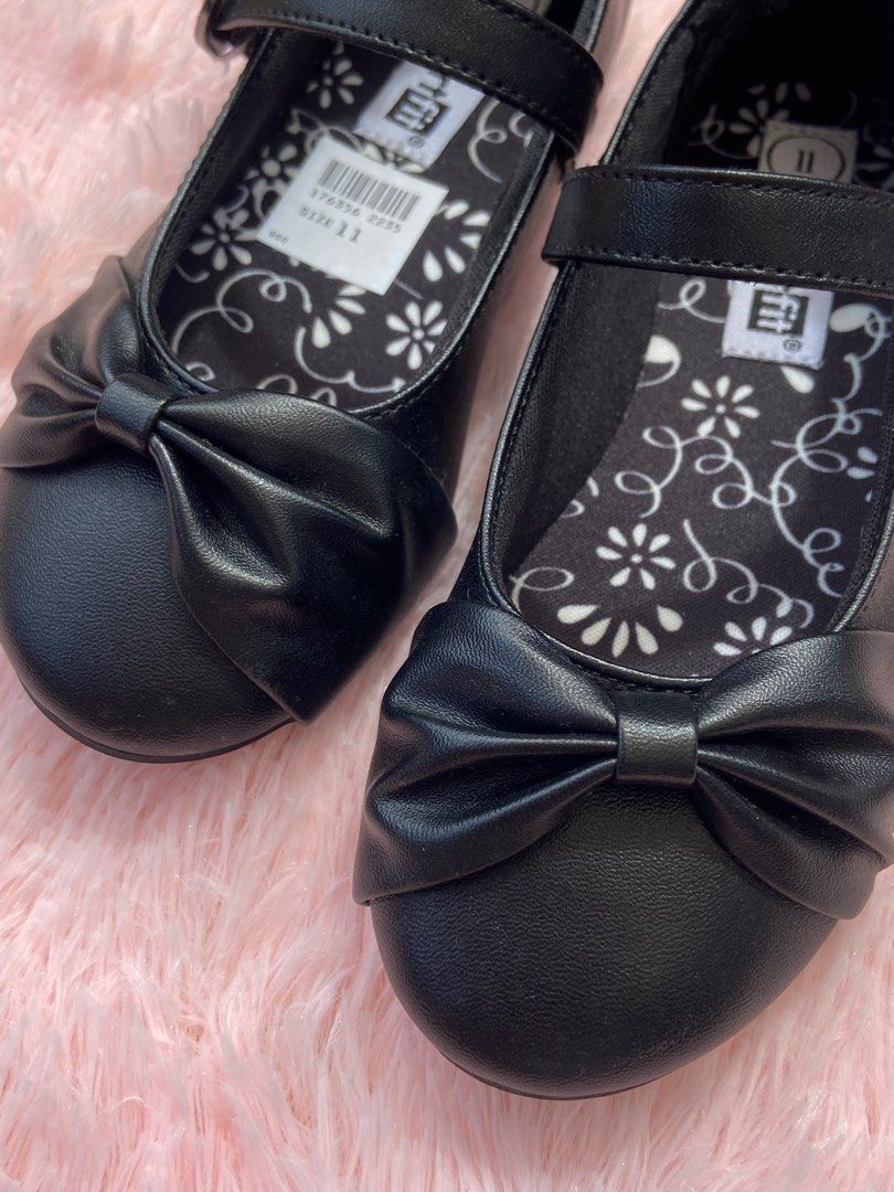 SmartFit Black School Shoes, Babies & Kids, Babies & Kids Fashion on ...