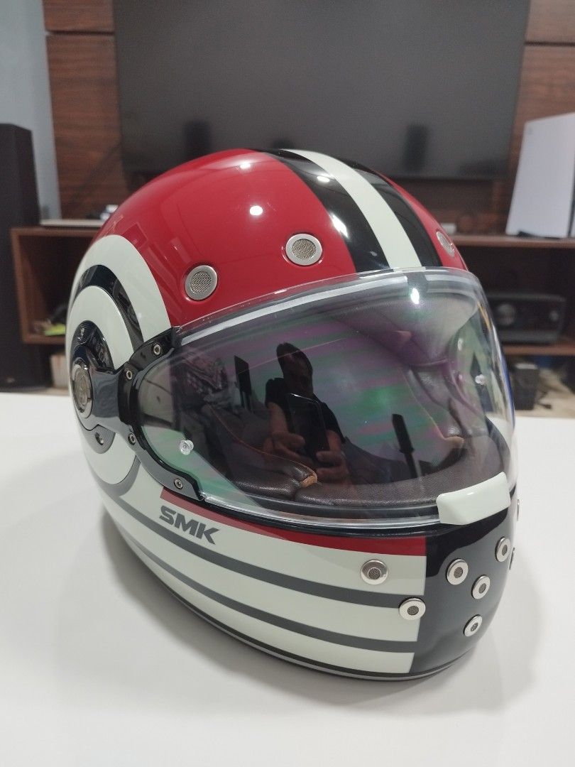 SMK classic/retro helmet, Motorbikes, Motorbike Parts & Accessories ...