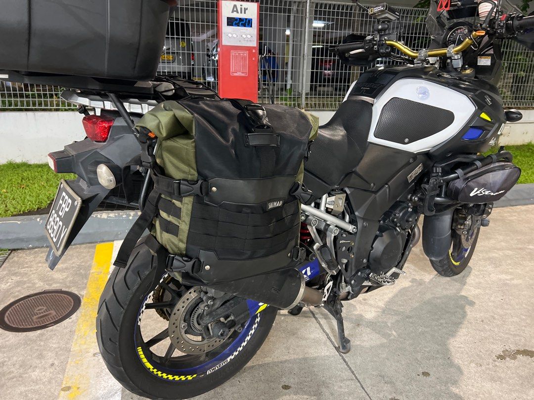 Soft panniers / side panniers / side bag, Motorcycles, Motorcycle ...