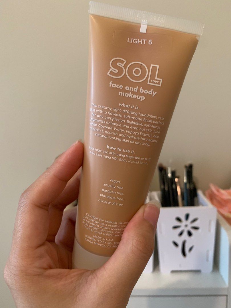 Sol Body Colourpop Face and Body Foundation in Light 6, Beauty ...