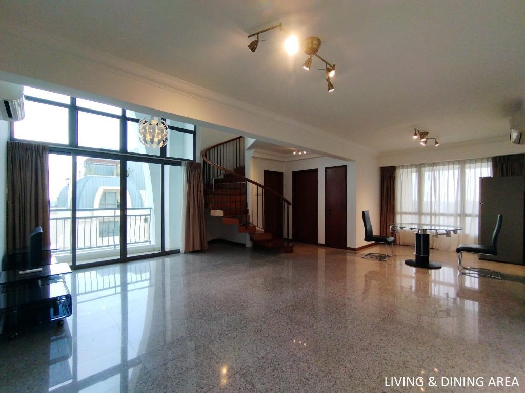 Spacious Duplex Penthouse (from owner) - 5min from Bedok Reservoir MRT, Property, Rentals ...