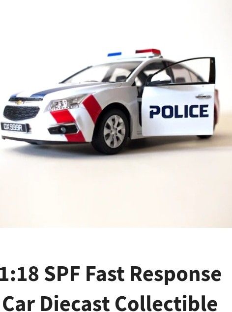 Spf fast response car diecast collectible 1:18 singapore police force ...