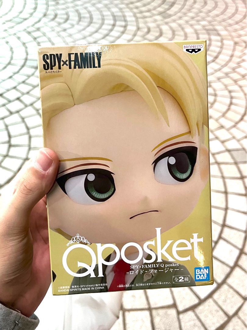 Spy X family 洛伊德 佛傑 loid forger 黃昏 特務 Qposket figure banpresto 景品, 興趣及 ...