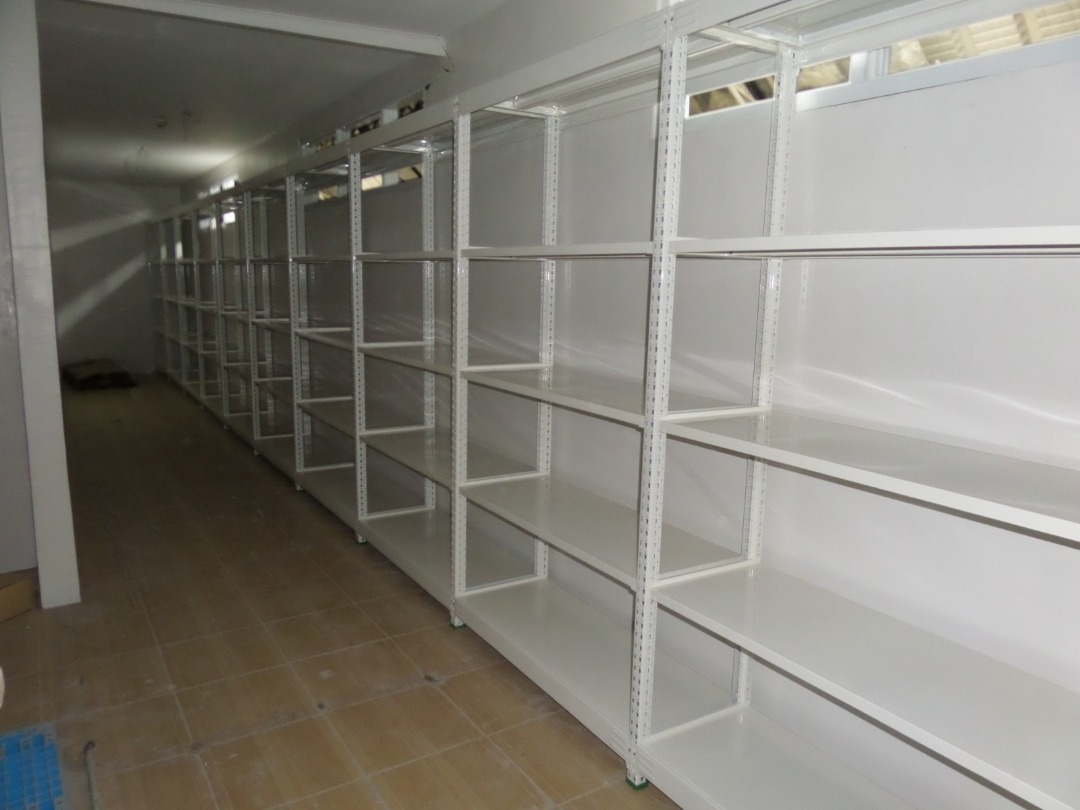 steel racks standee shelves metal, Furniture & Home Living, Furniture ...