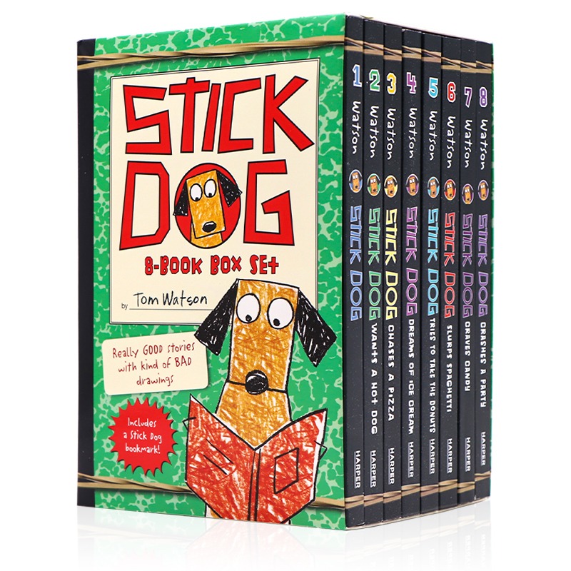 Stick Dog (8 Books) Original, Hobbies & Toys, Books & Magazines ...