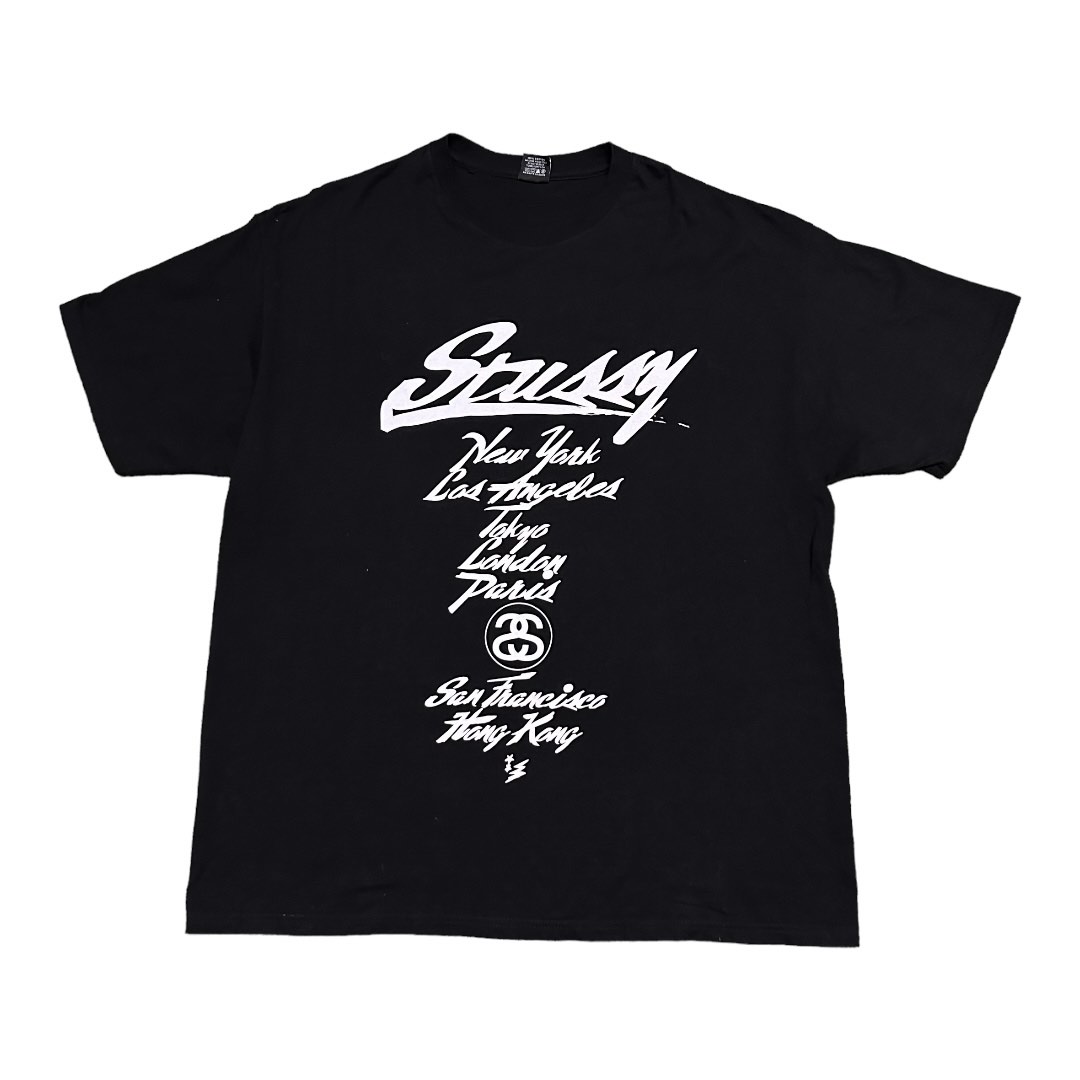 Stussy - WTAPS - Vintage -World Tour Tee, Men's Fashion, Tops & Sets, Tshirts & Polo Shirts on ...