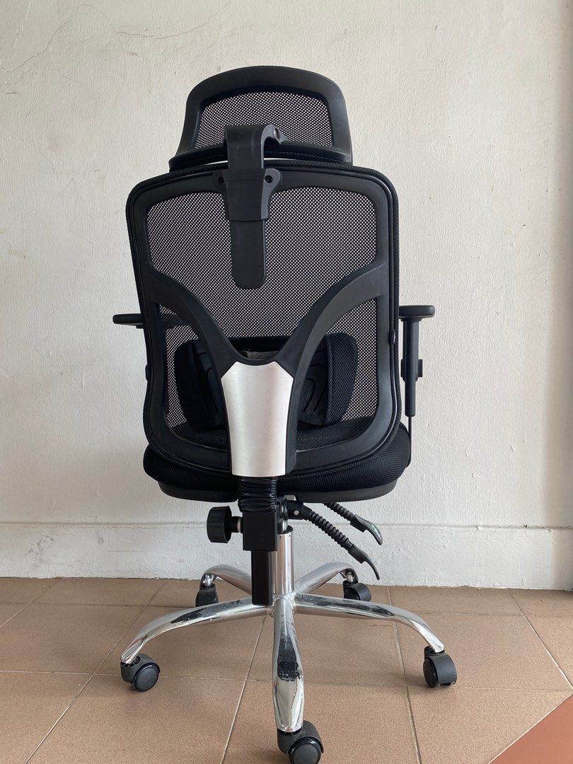 Super Ergonomic WFH swivel Chair, Furniture & Home Living, Furniture ...