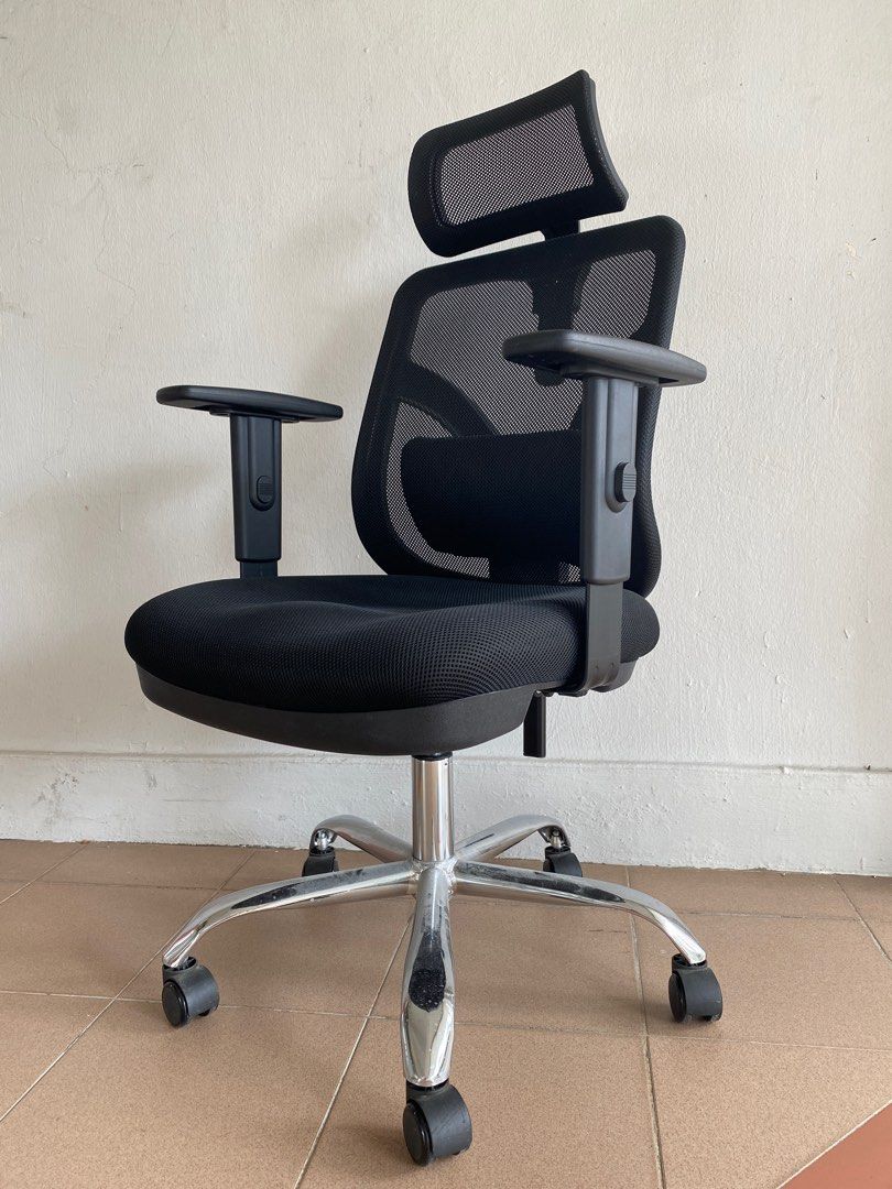 Super Ergonomic WFH swivel Chair, Furniture & Home Living, Furniture ...