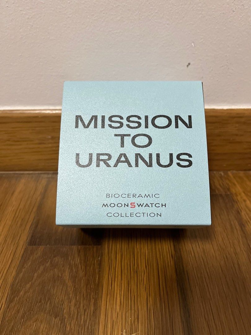 (Uranus) Swatch x Omega Bioceramic Moonswatch, Women's Fashion, Watches ...