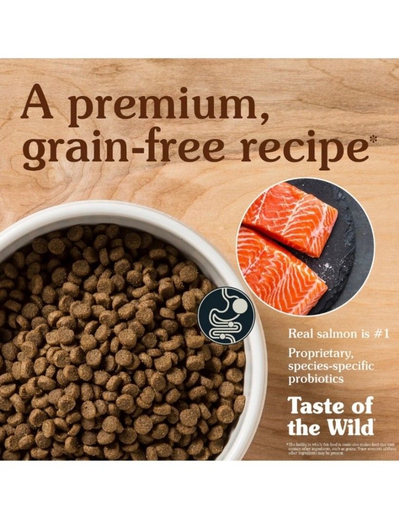 Taste of the Wild Pacific Stream Puppy Kibbles (12.2kg), Pet Supplies ...