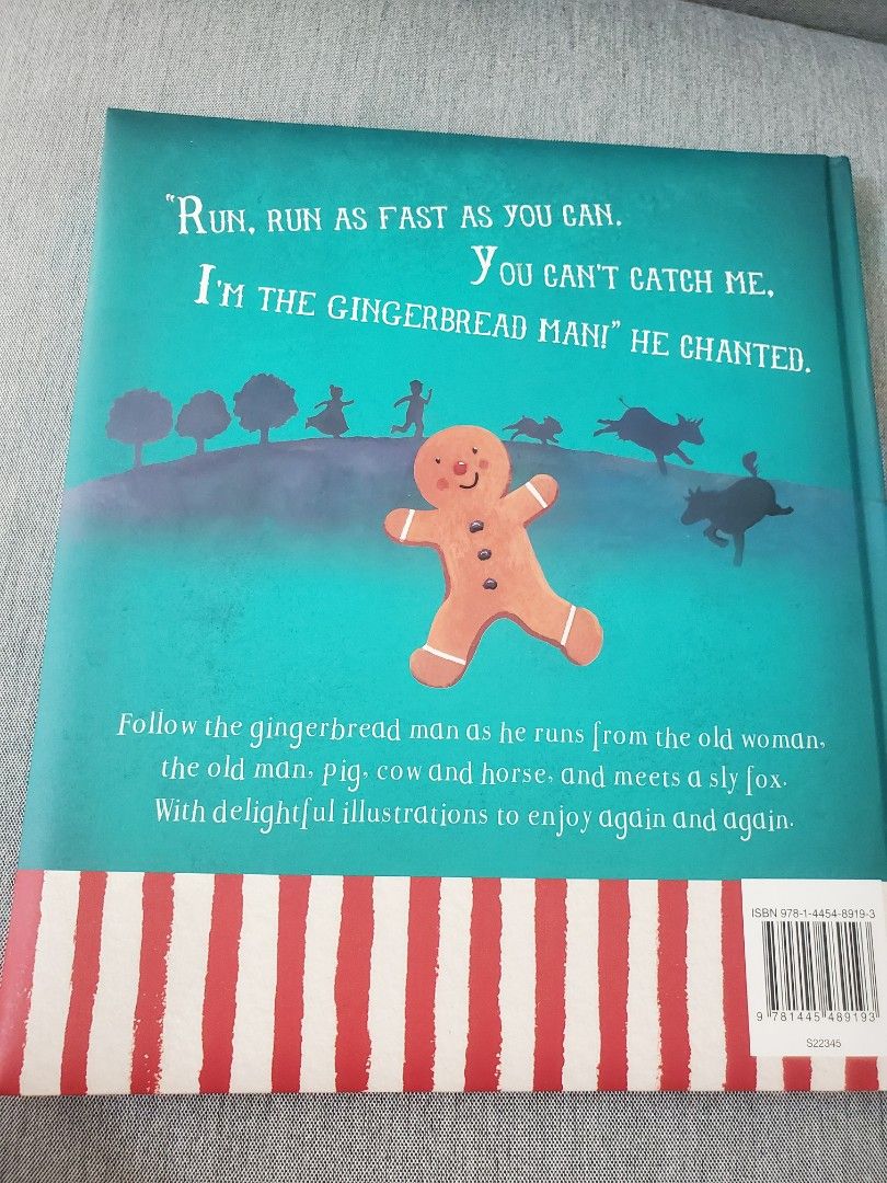 The gingerbread man (big board book >A4), 興趣及遊戲, 書本 & 文具, 小朋友書 - Carousell