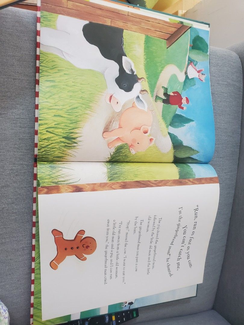 The gingerbread man (big board book >A4), 興趣及遊戲, 書本 & 文具, 小朋友書 - Carousell