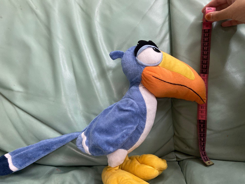 The Lion King - Zazu plush, Hobbies & Toys, Toys & Games on Carousell