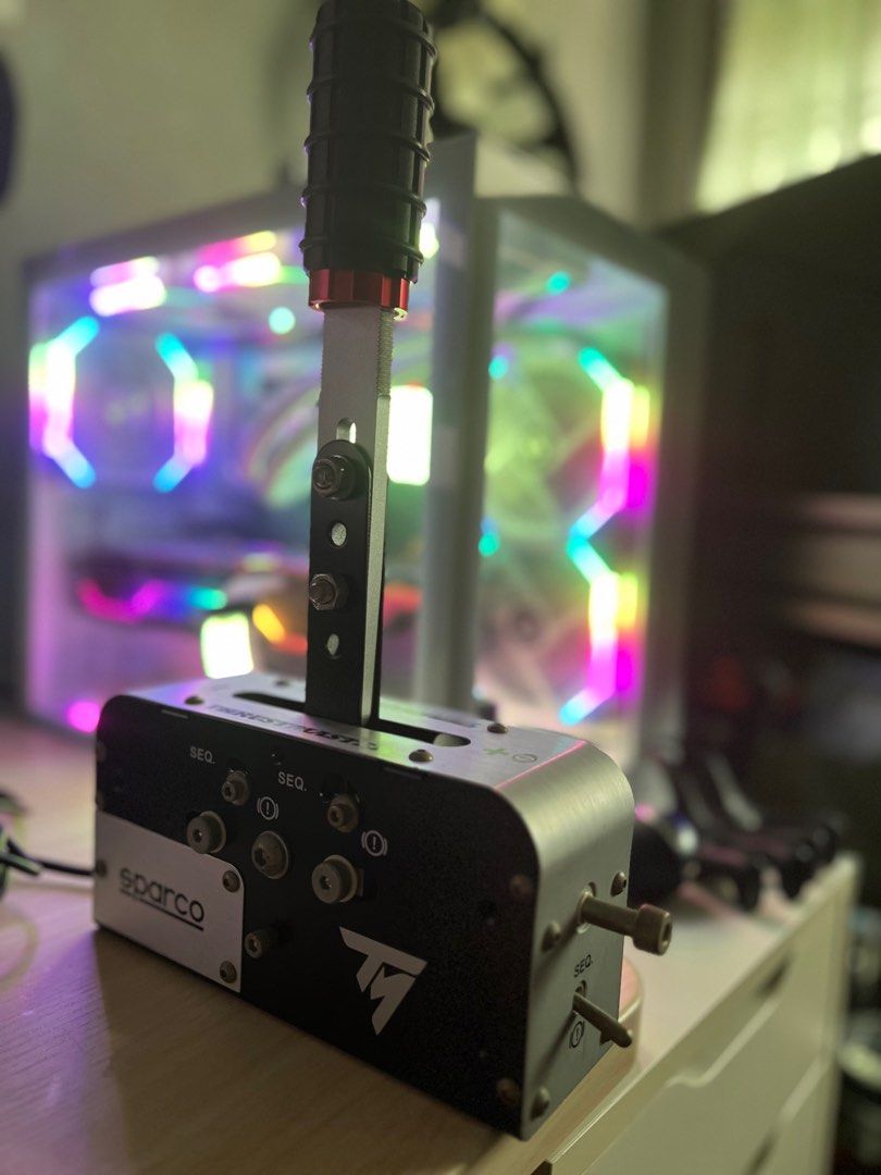 Thrustmaster TSS Handbrake + Sparco Mod, Video Gaming, Gaming ...