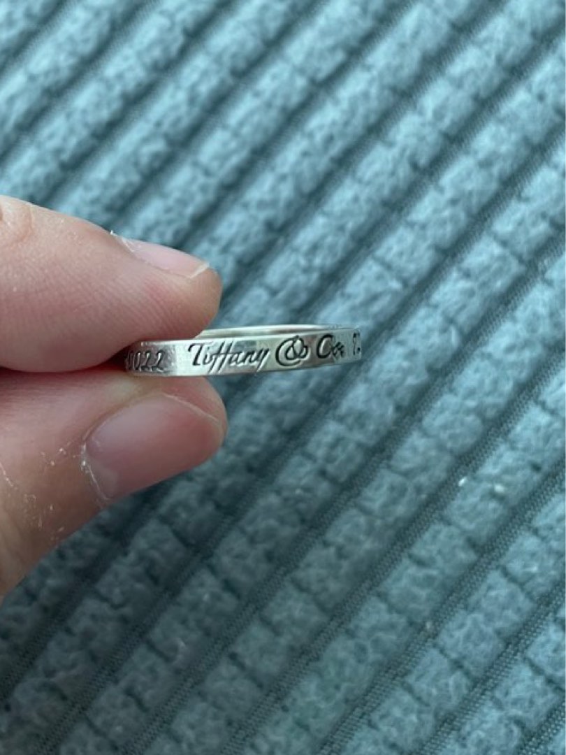 Tiffany & Co. Notes Ring, Women's Fashion, Jewelry & Organisers, Rings ...