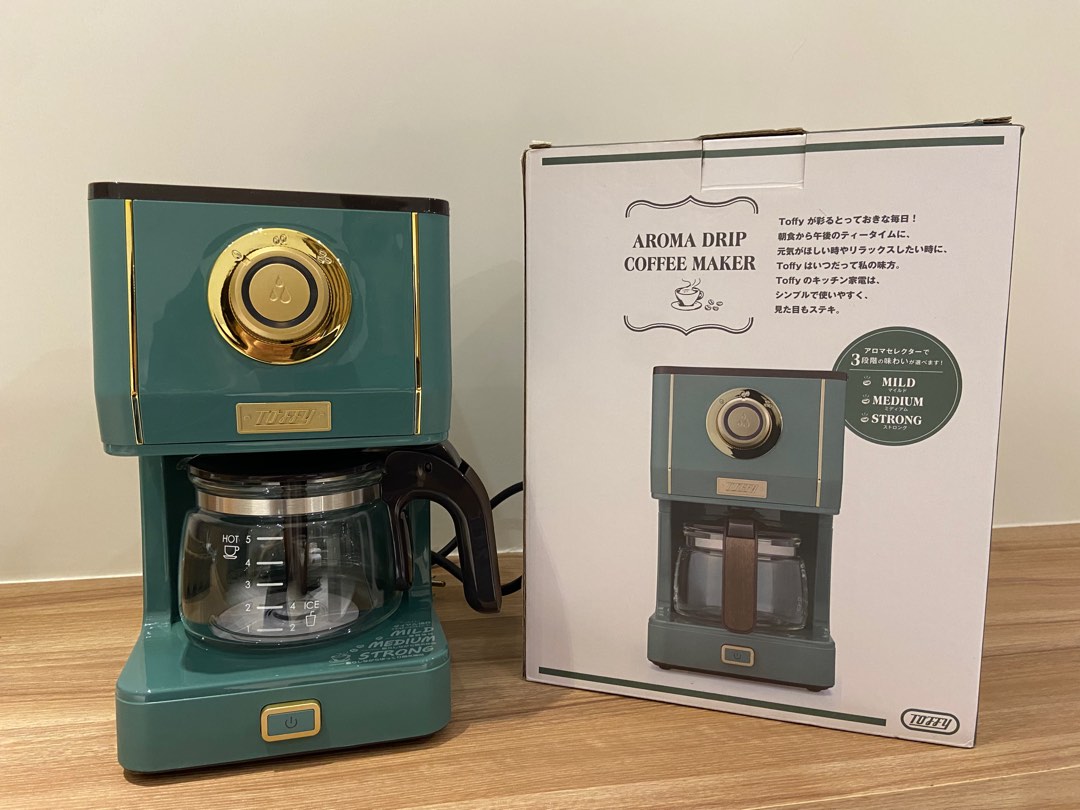 Toffy drip coffee maker咖啡機, 家具及居家用品, 居家改善及收納用品, 居家改善及收納用品在旋轉拍賣