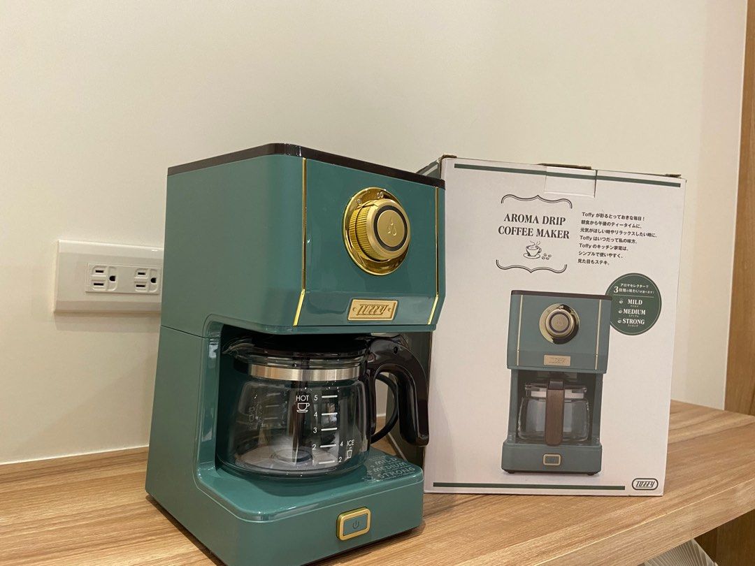 Toffy drip coffee maker咖啡機, 家具及居家用品, 居家改善及收納用品, 居家改善及收納用品在旋轉拍賣